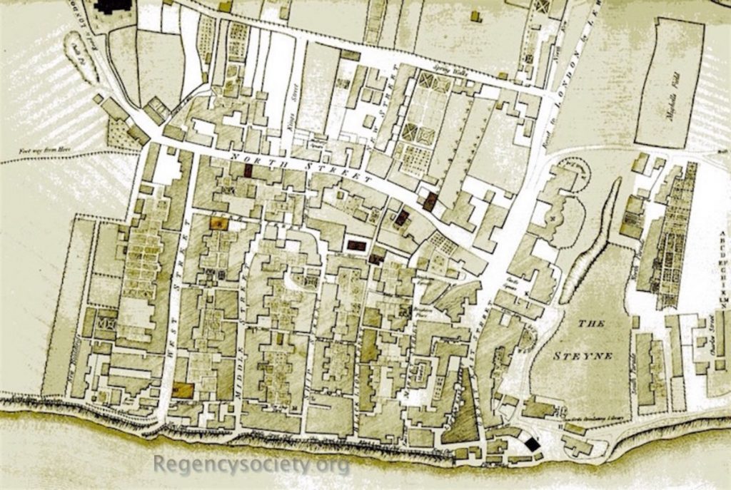 The New and Correct Map of Brighthelmstone – Historic images of ...